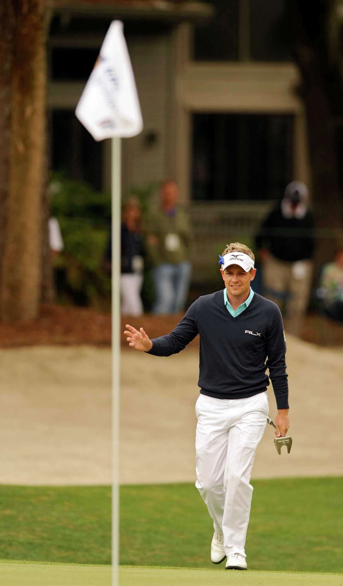Hoffman leads RBC Heritage