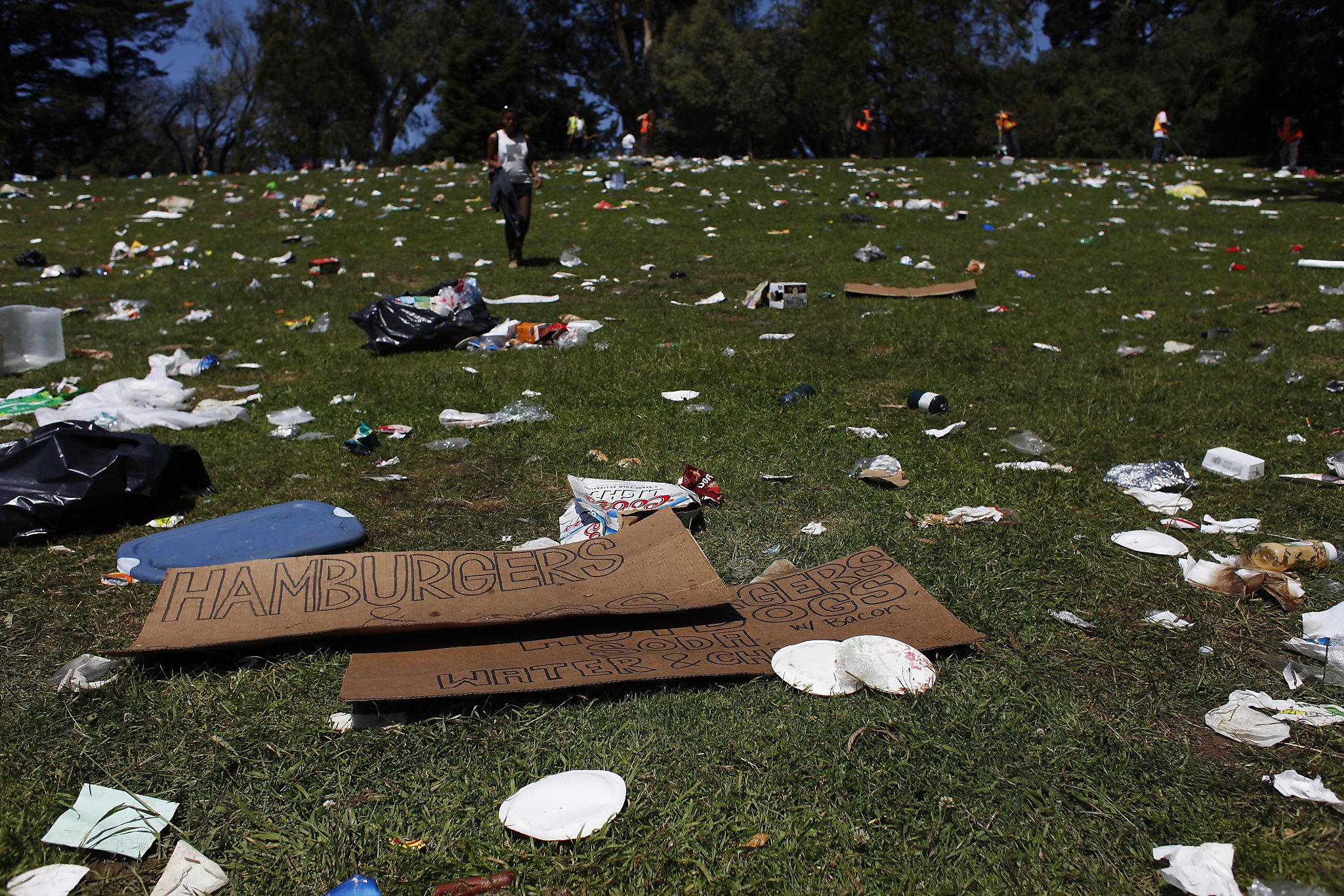 Golden Gate Park pot party a major mess