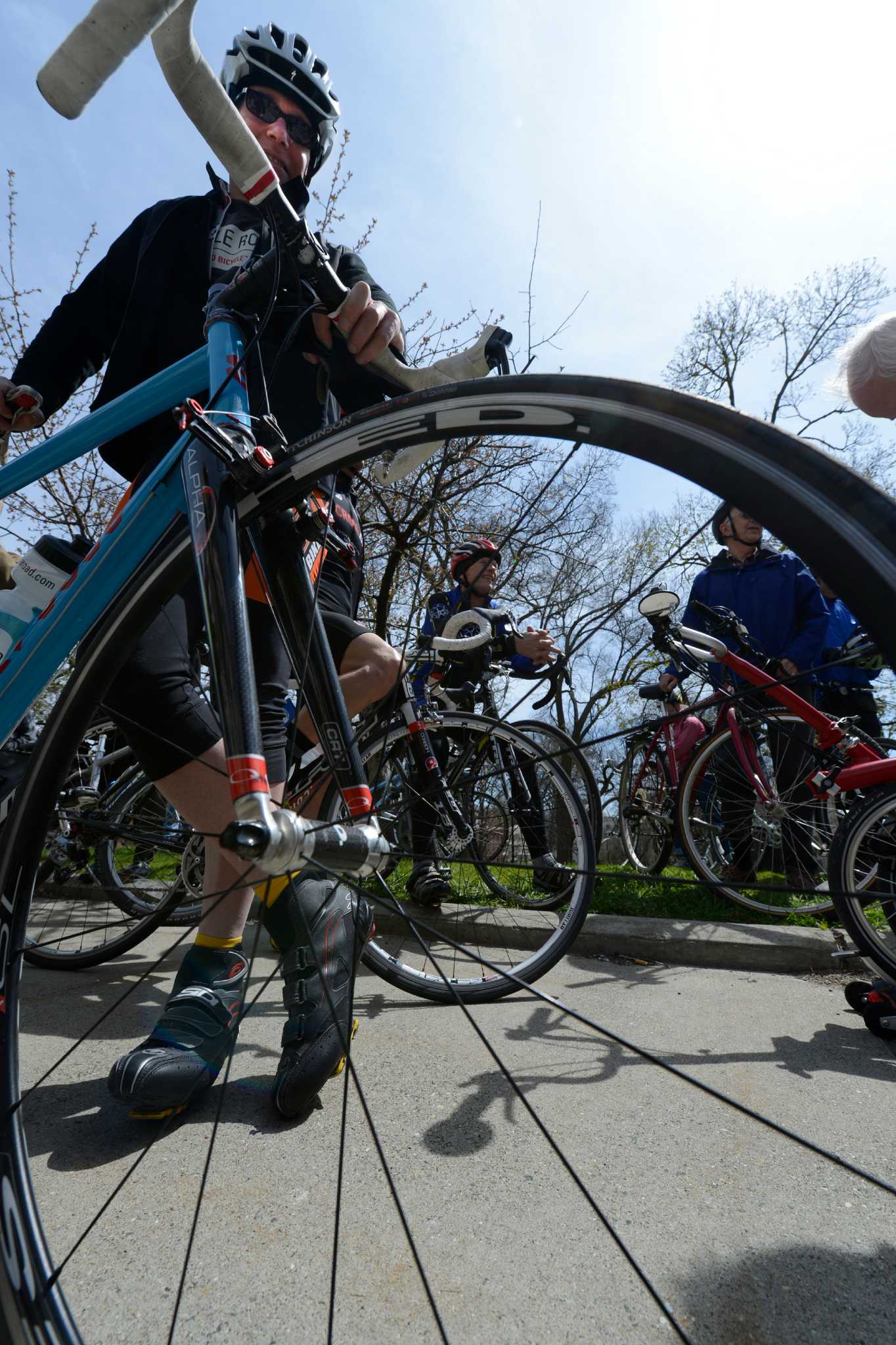 Bike parade marks Earth Day