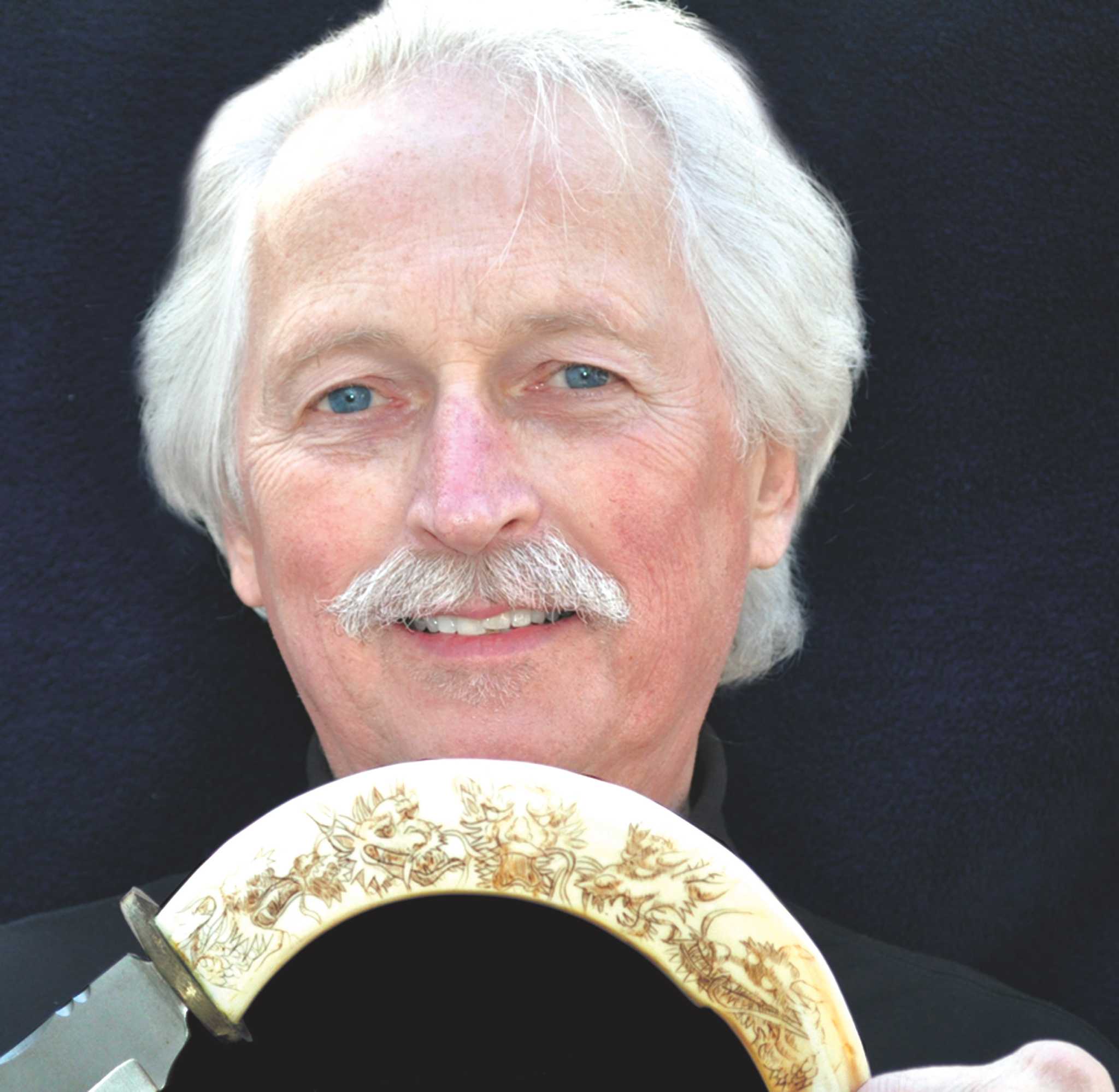 Carving a niche: Greenwich resident makes no bones about his love of ...