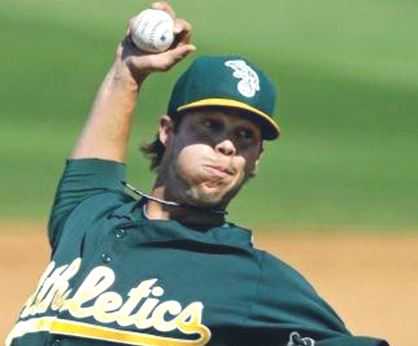Shepaug grad fights for pitching spot on Athletics