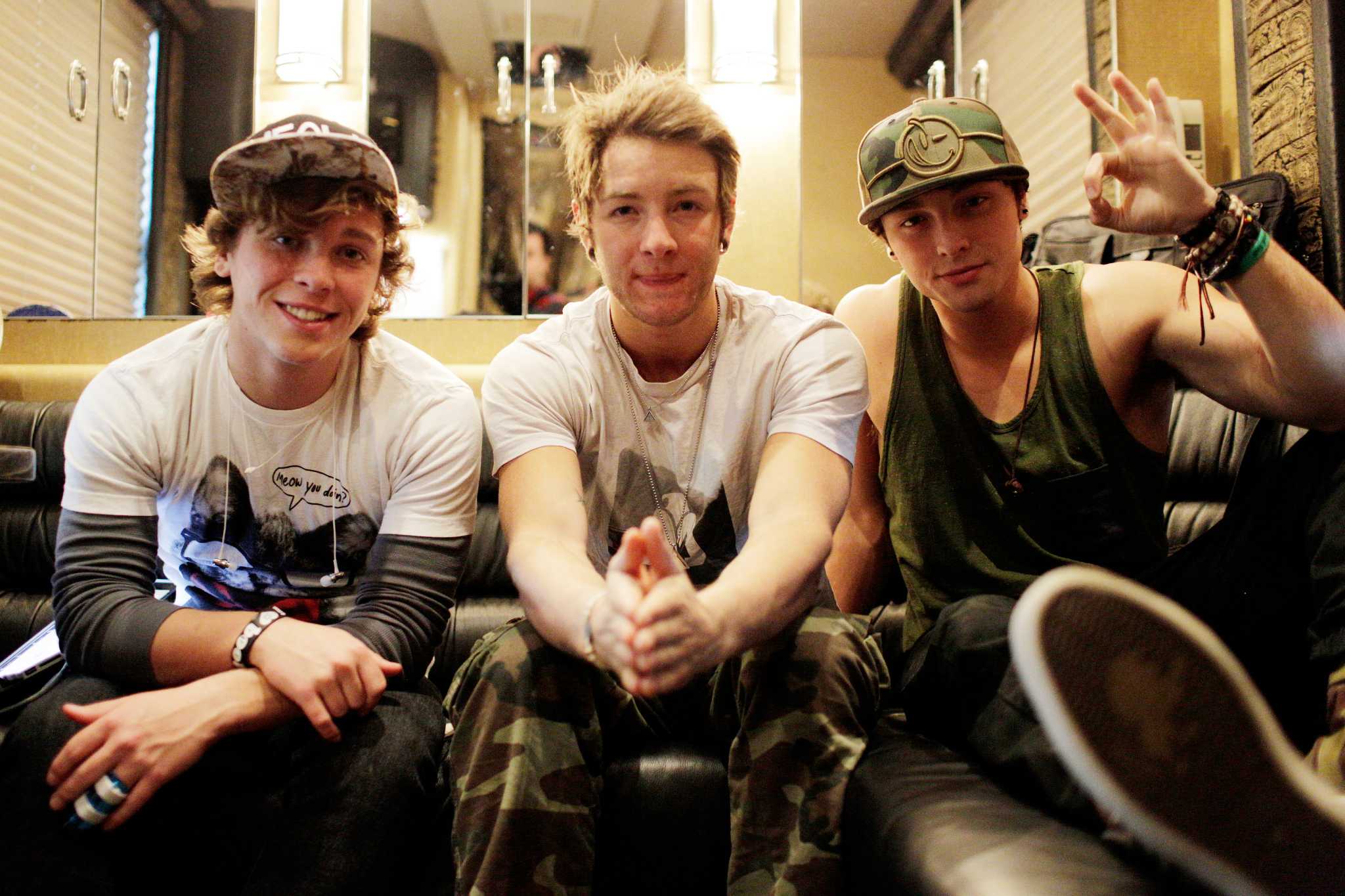 The boys of Emblem3 make a stop in Houston