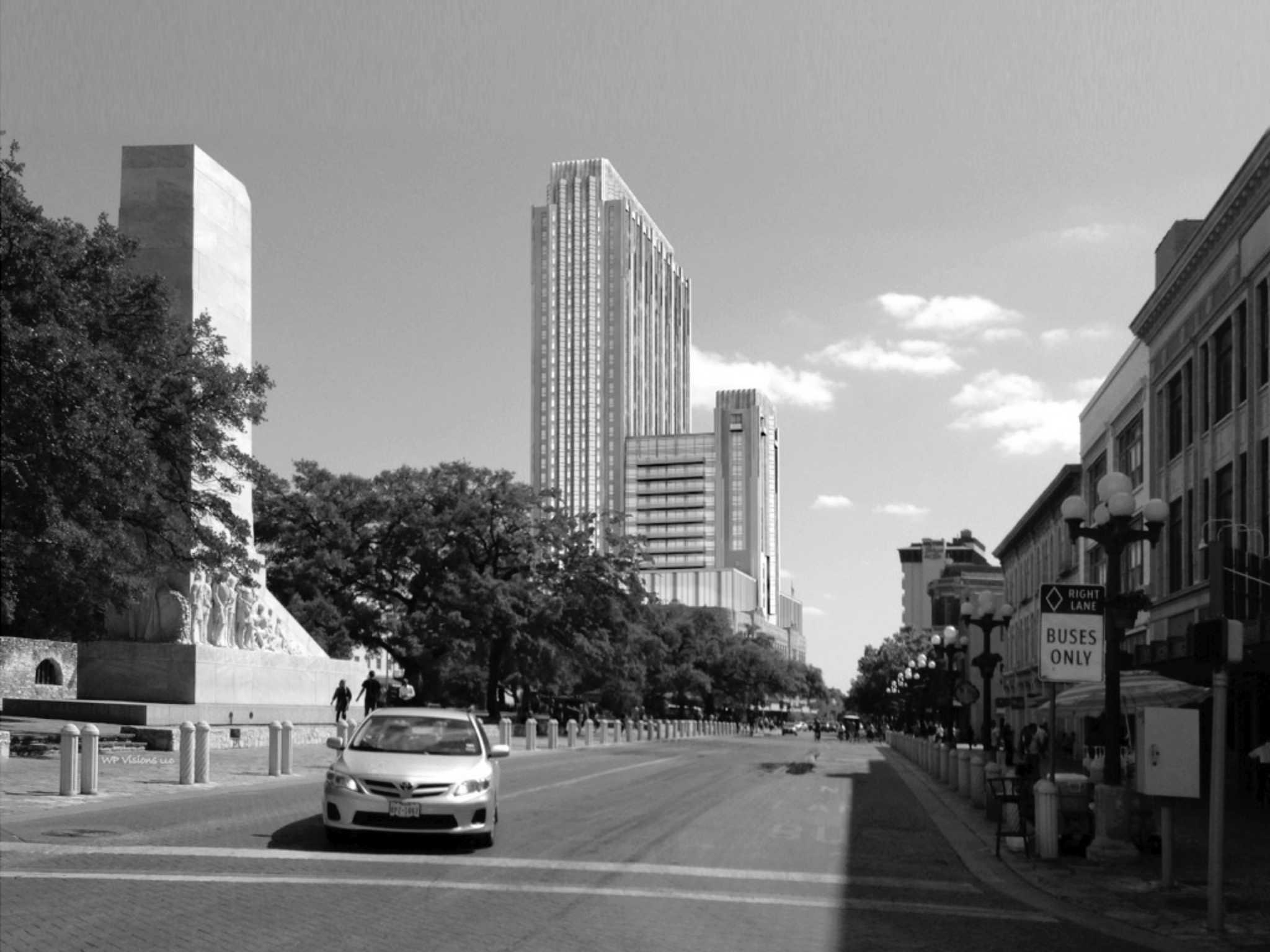 Part of Joske's tower plan is scaled back