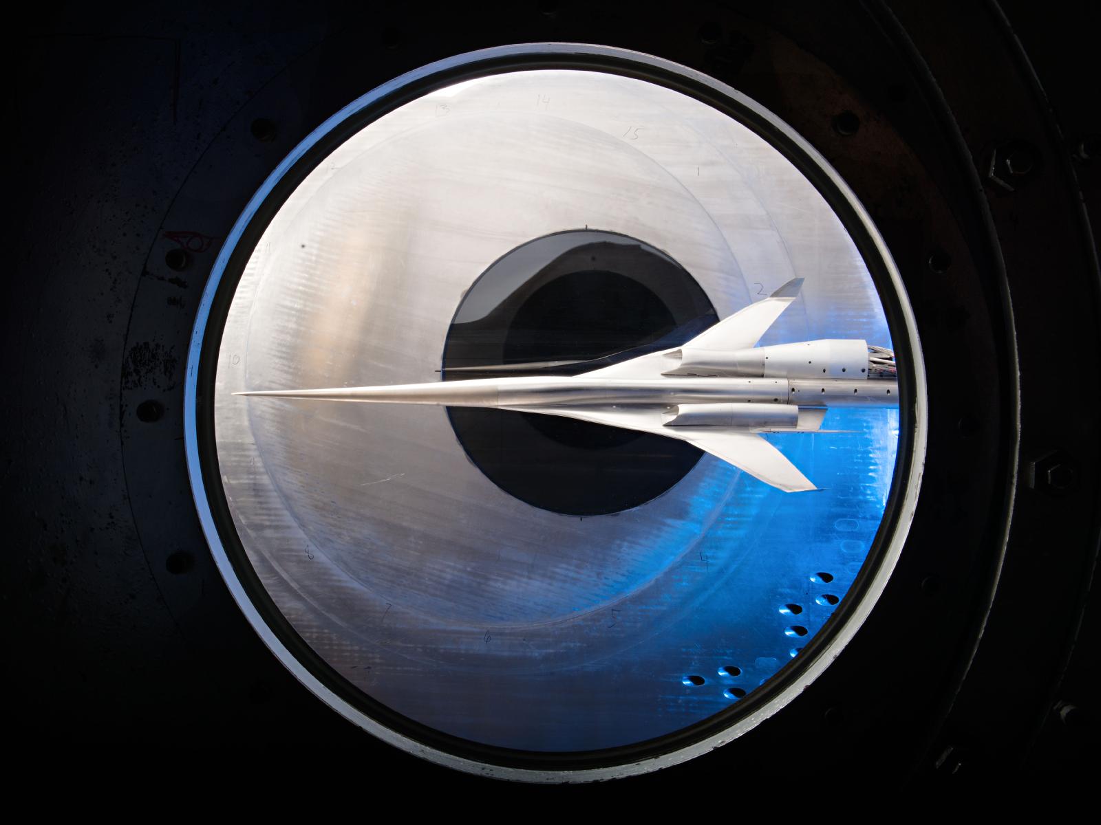 Photo: NASA shows off Boeing next-gen supersonic jet