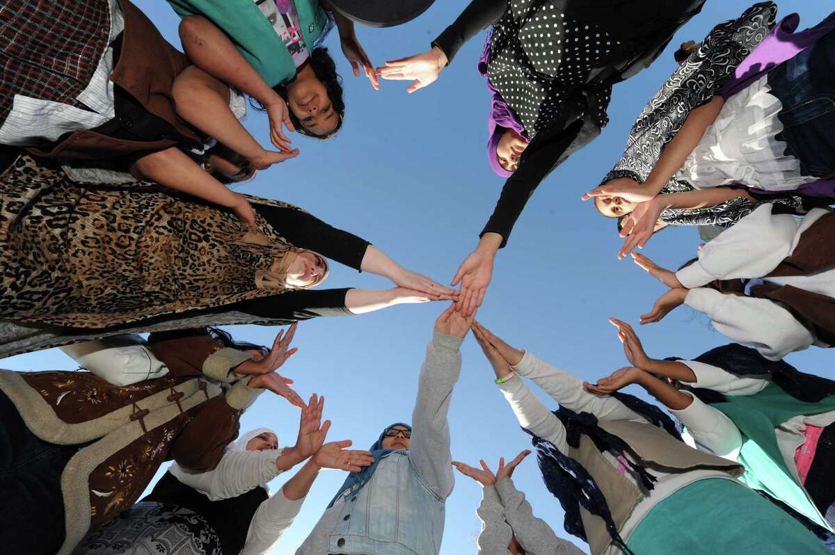 Muslim Scouts supporting Boston