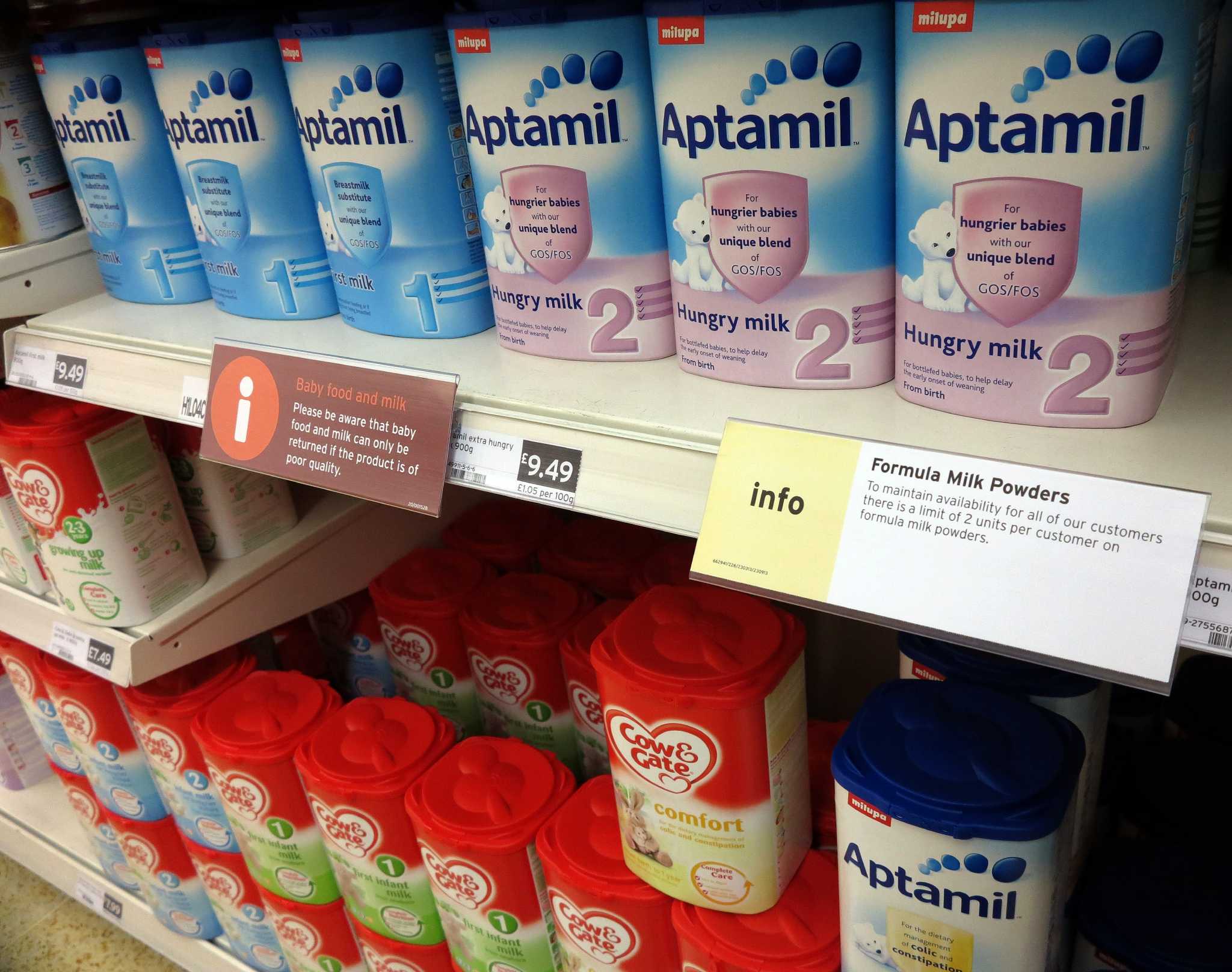 Chinese buying up baby formula in Europe