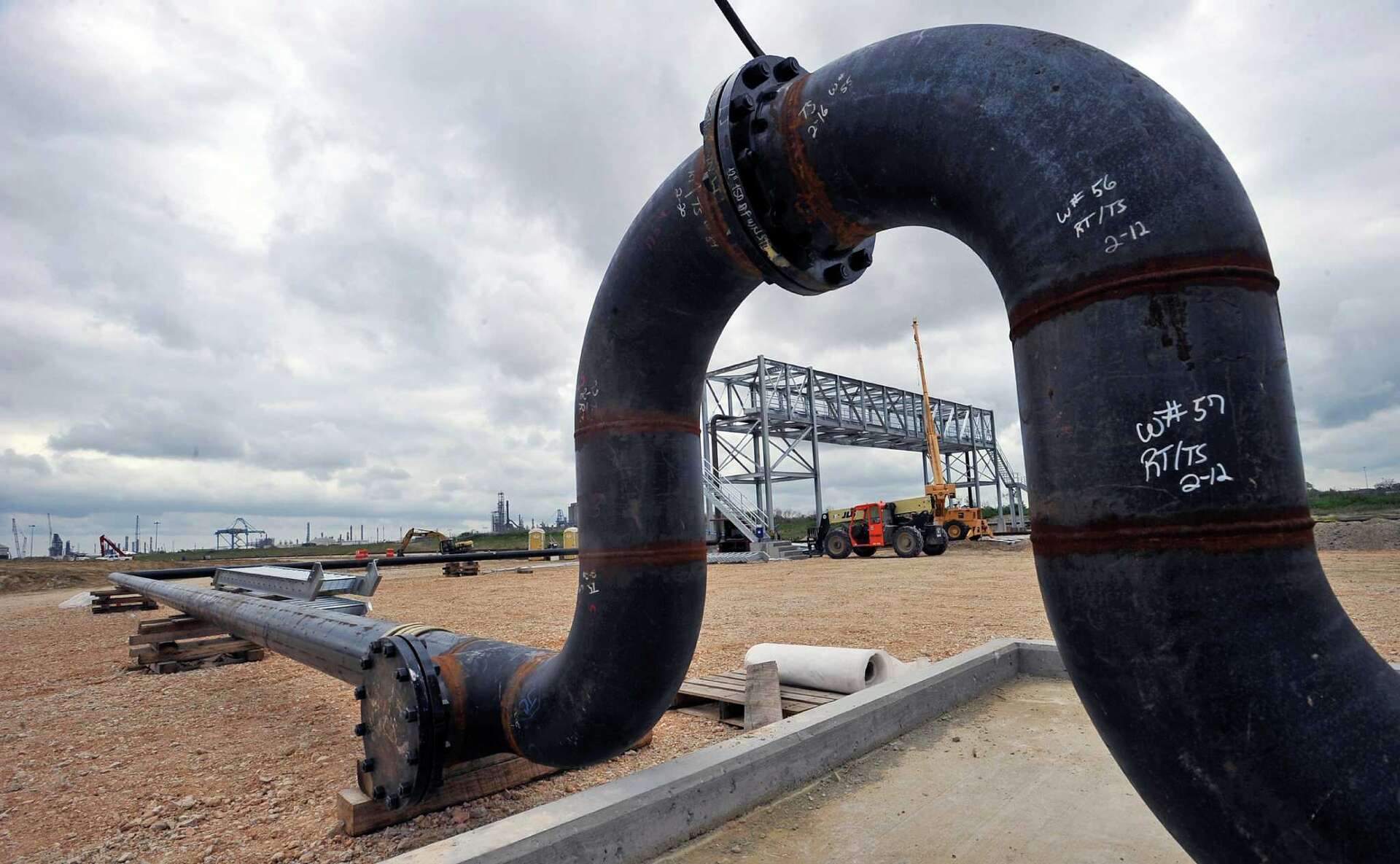 Crude oil terminal project taking shape in Orange County