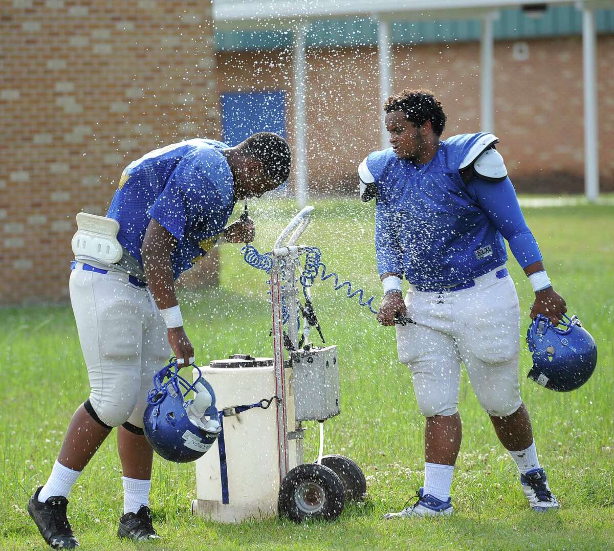 High school football spring practice begins