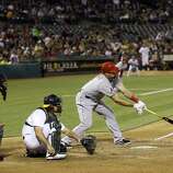 Moss' homer ends longest game in Oakland A's history - SFGate