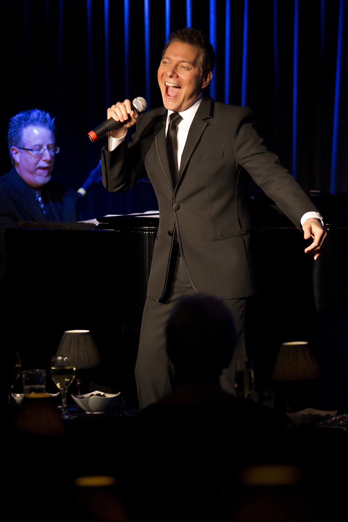 Feinstein at Feinstein’s, with George and Ira