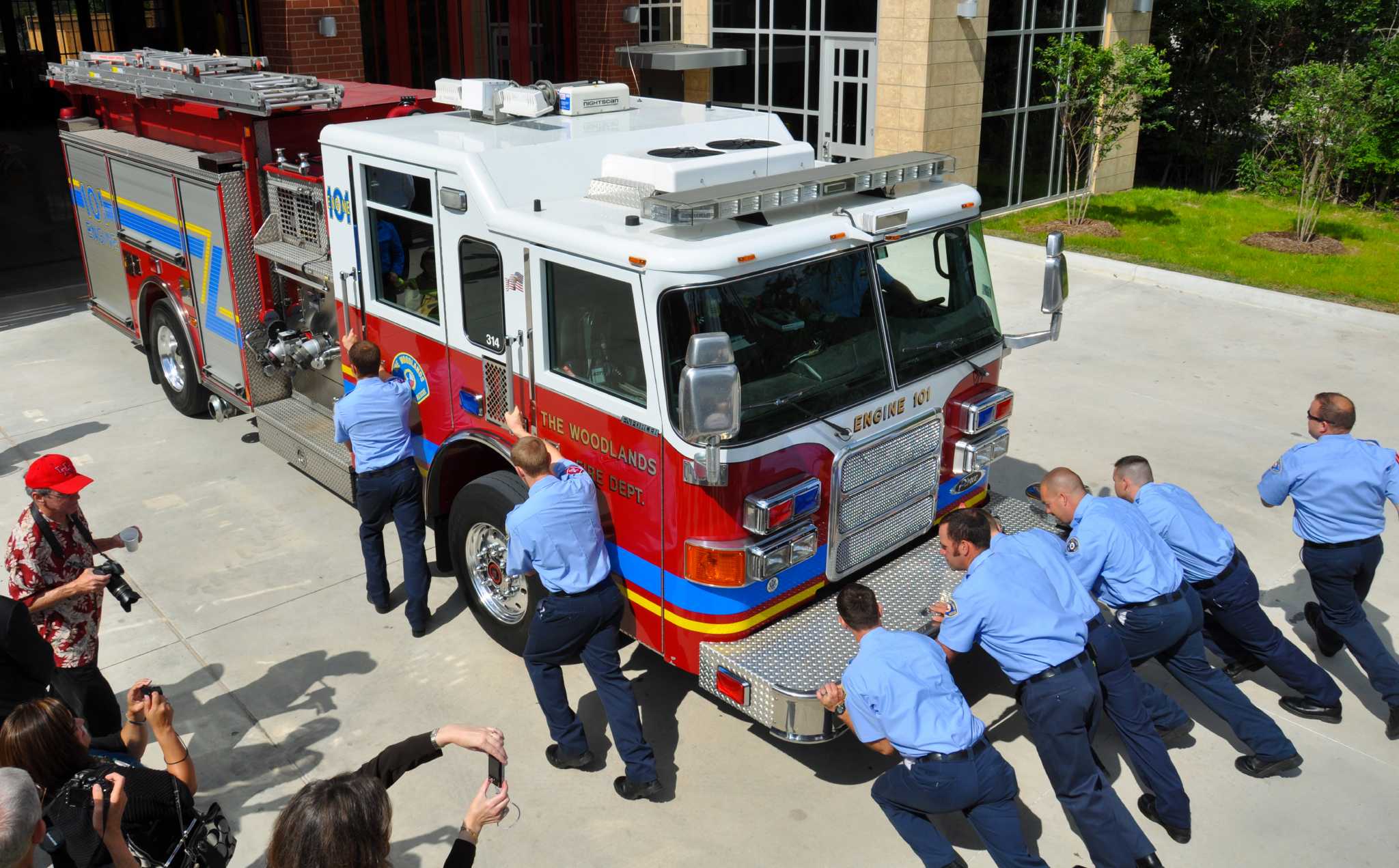 Fire department's central station opens in The Woodlands