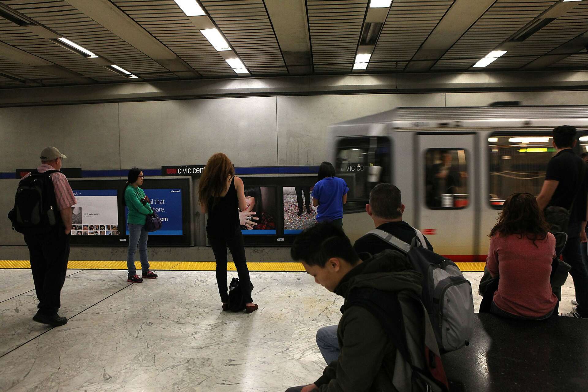 Muni Metro announcements garbled