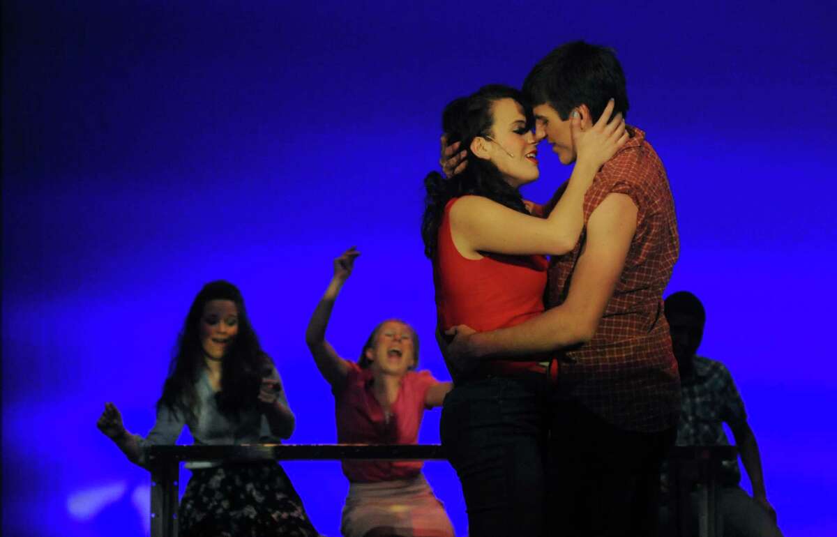Danbury High School's 'Footloose' dress rehearsal