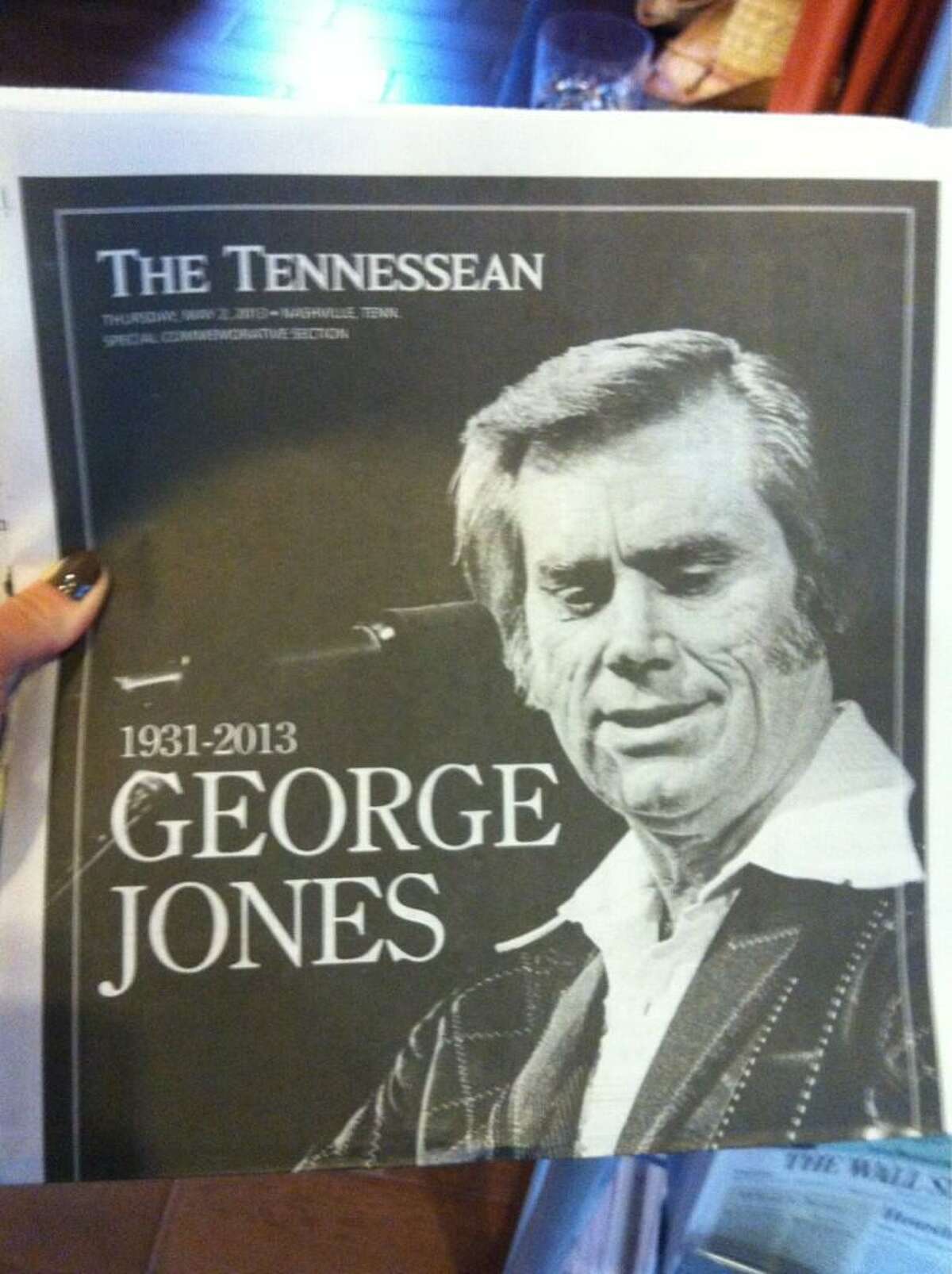Photos from George Jones' funeral