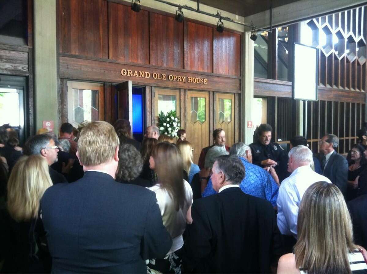 Photos from George Jones' funeral