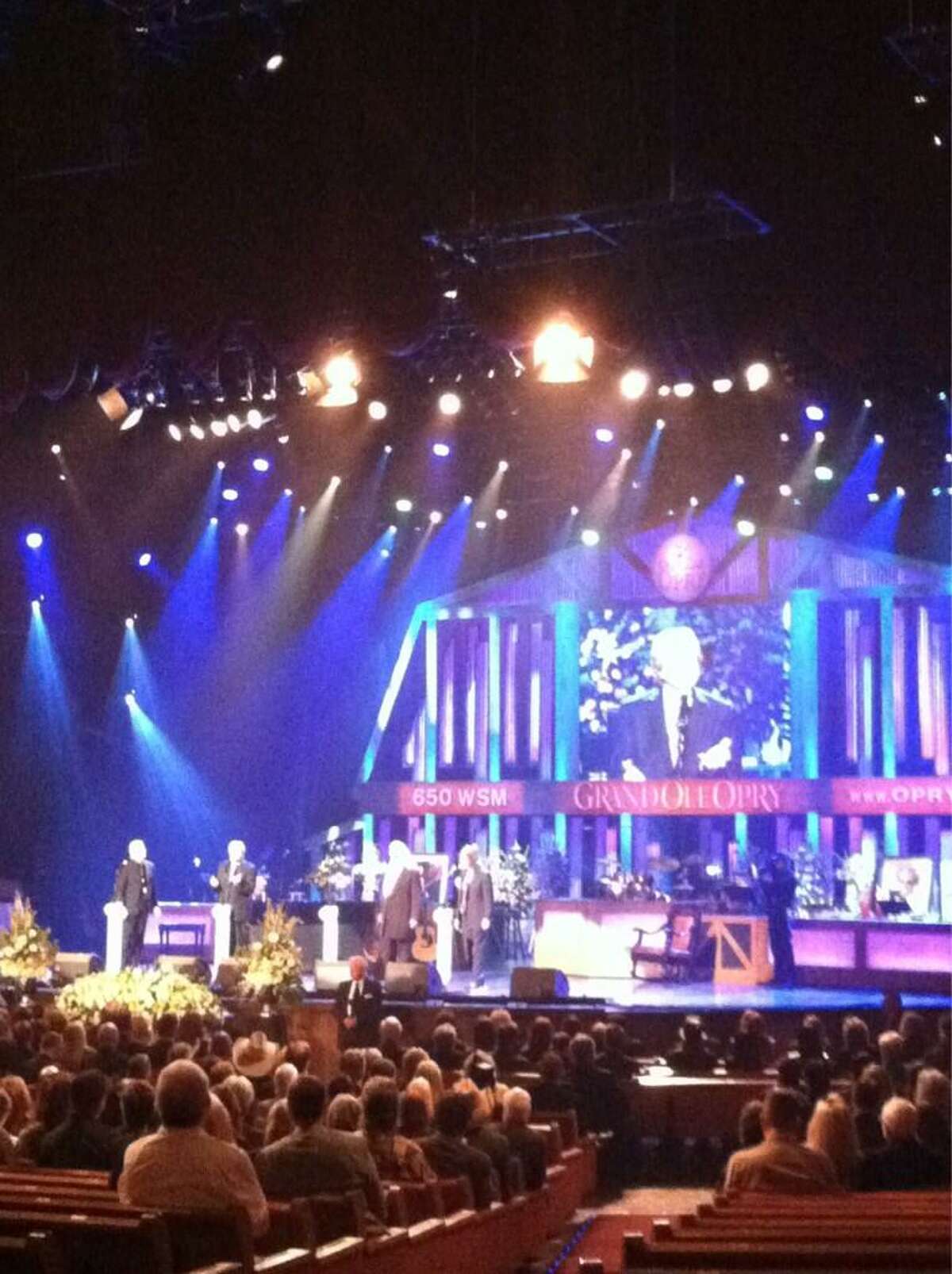 Photos from George Jones' funeral