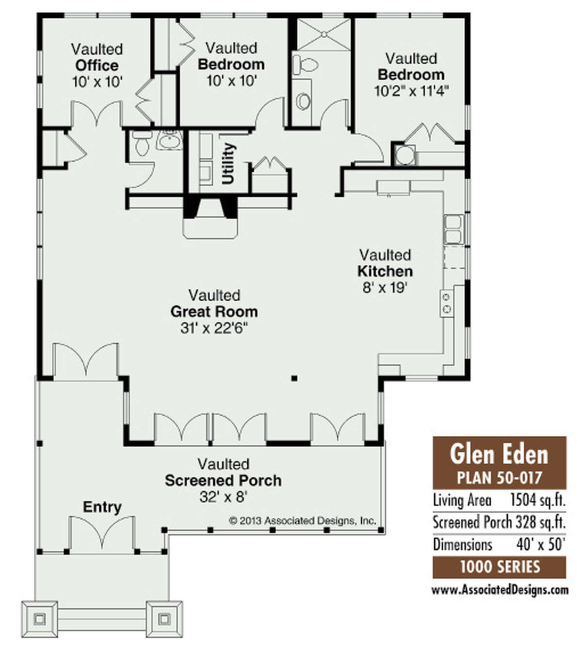 House Plans: Glen Eden an updated Craftsman