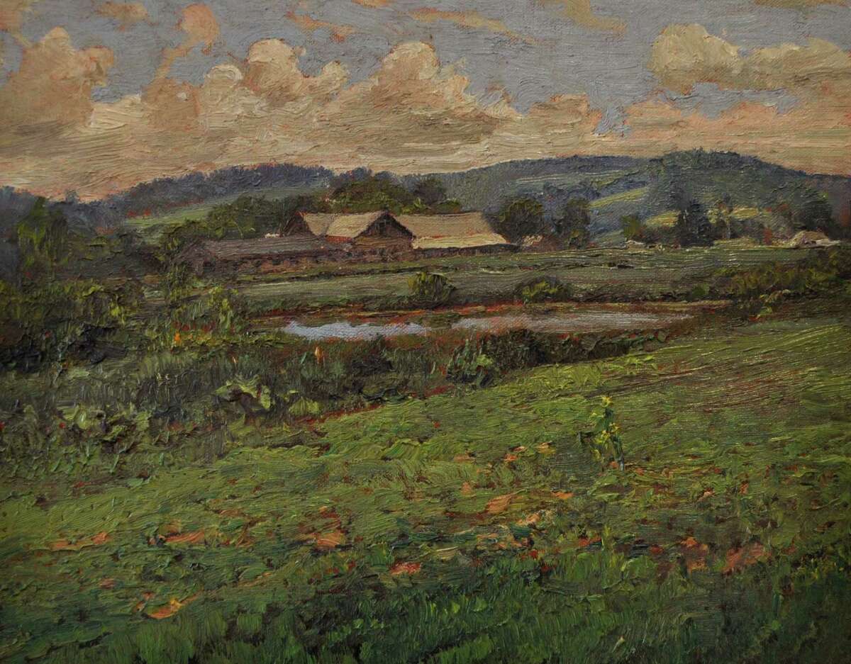 Harry Orlyk talks about his paintings and the land