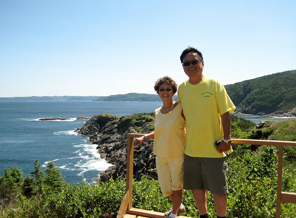 Vistas, friendly people in Newfoundland