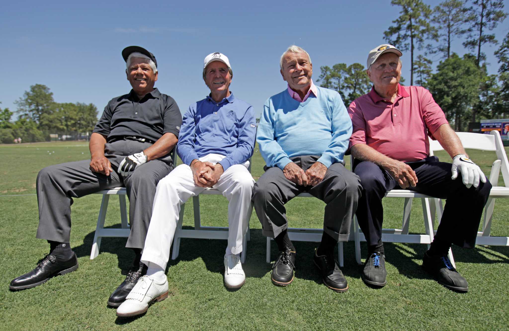 Teeing it up with legends at Greats of Golf