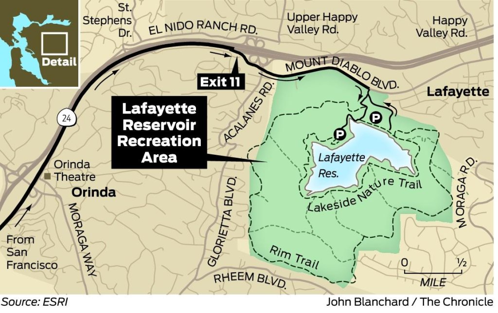 Lafayette Reservoir not just for locals
