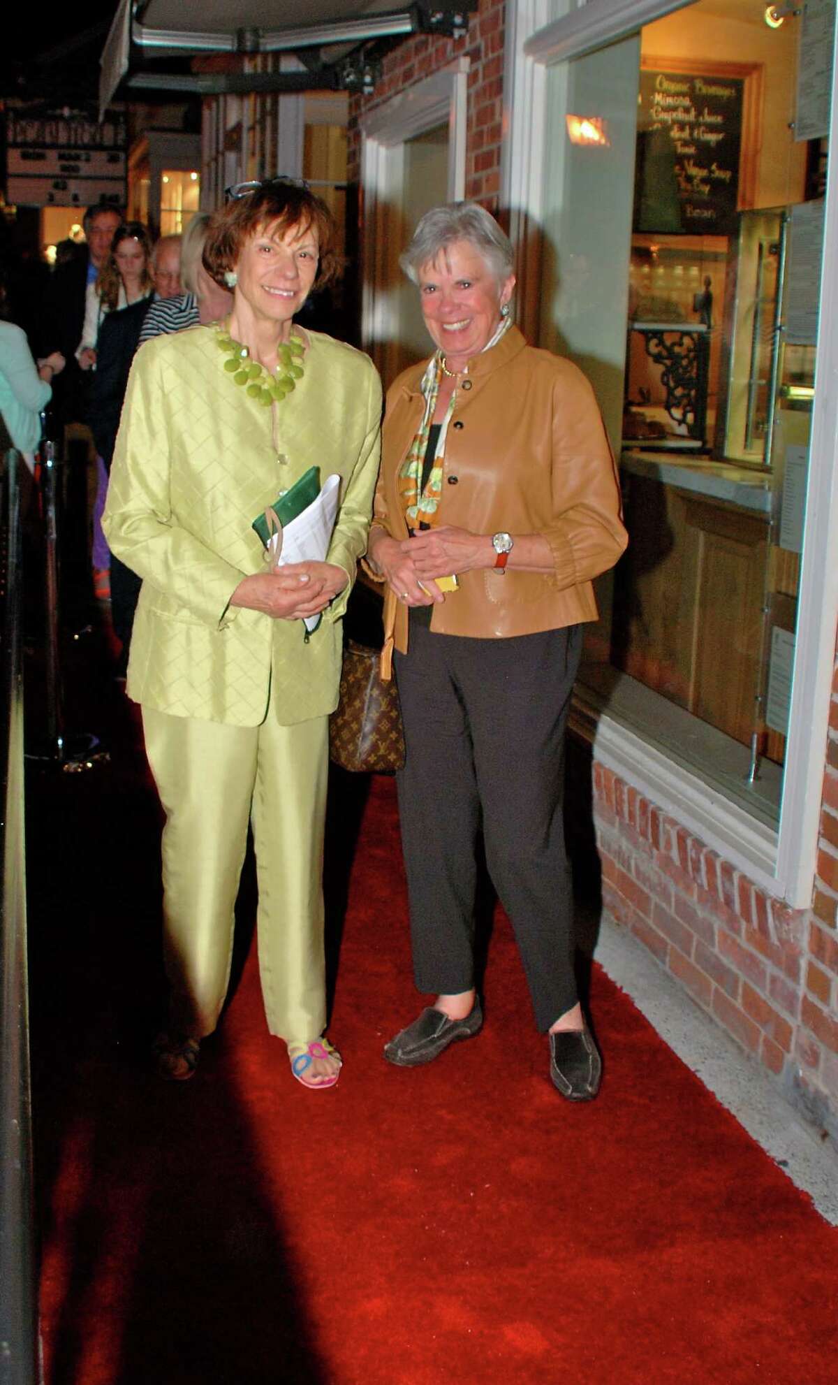 Red carpet premiere in New Canaan