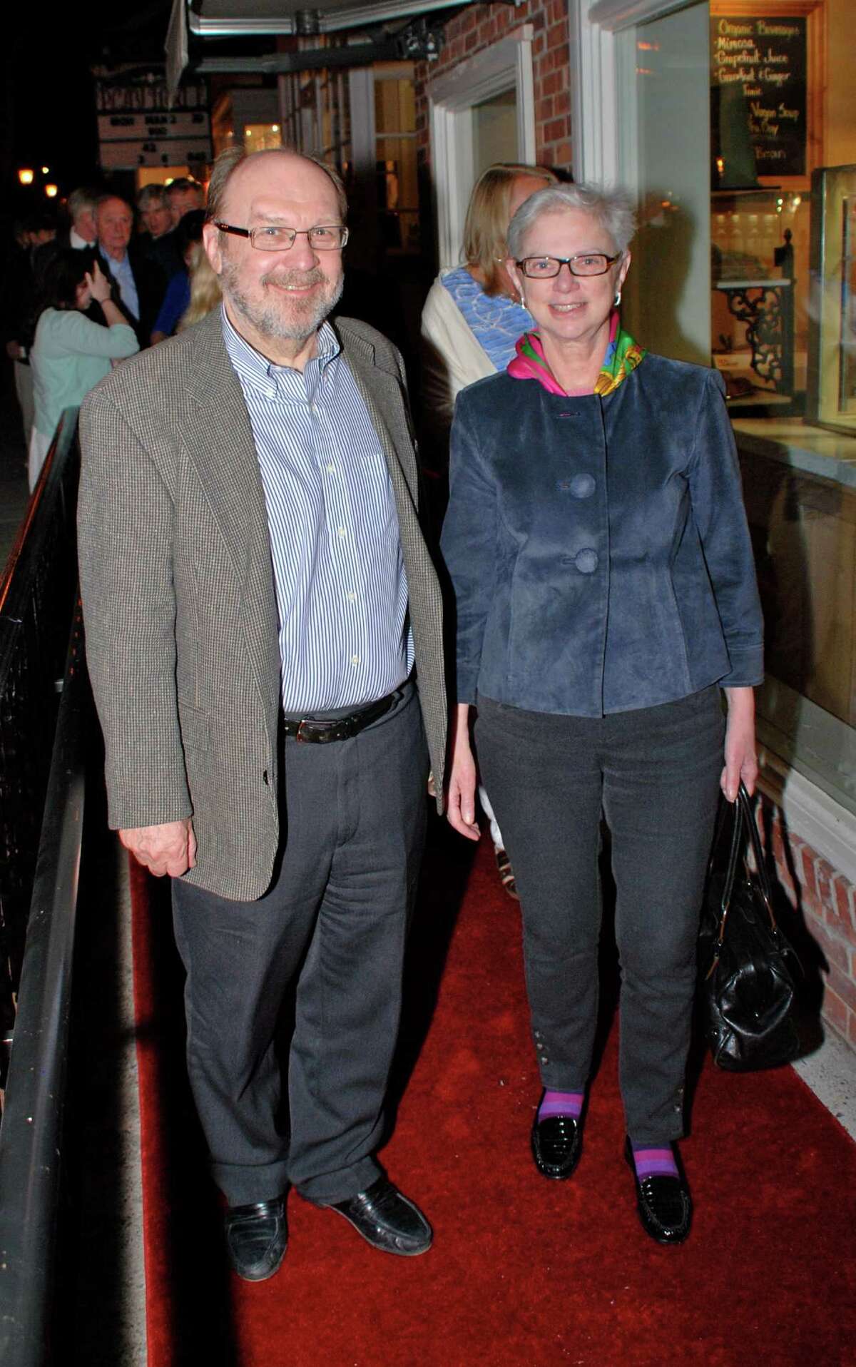 Red carpet premiere in New Canaan