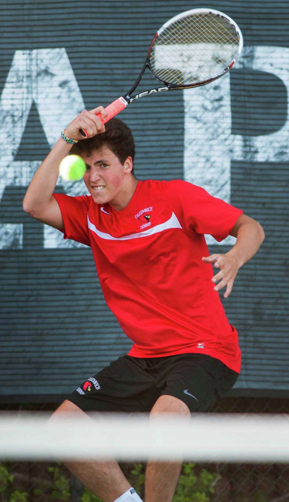 Greenwich boys tennis posts "statement" win