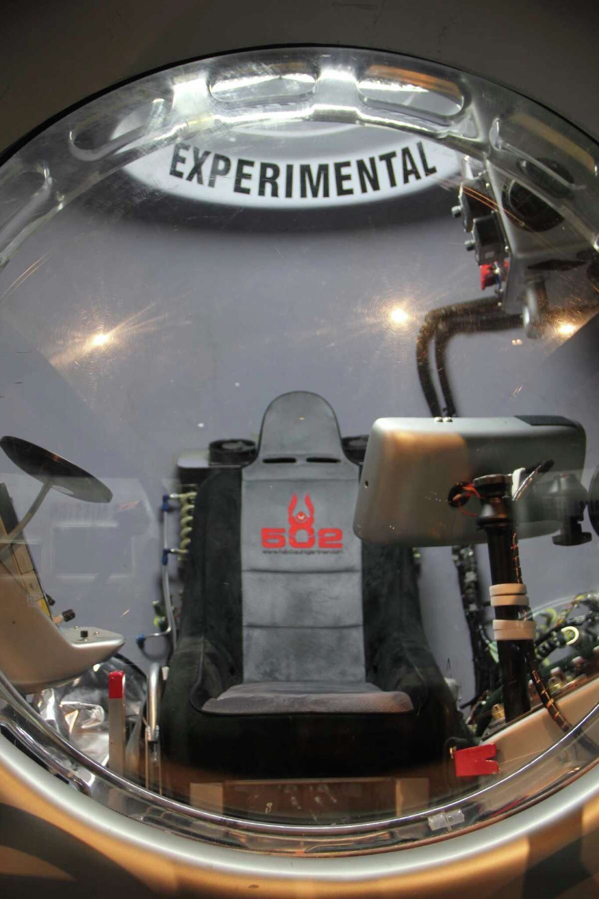 Red Bull space jump equipment makes world premiere in Houston