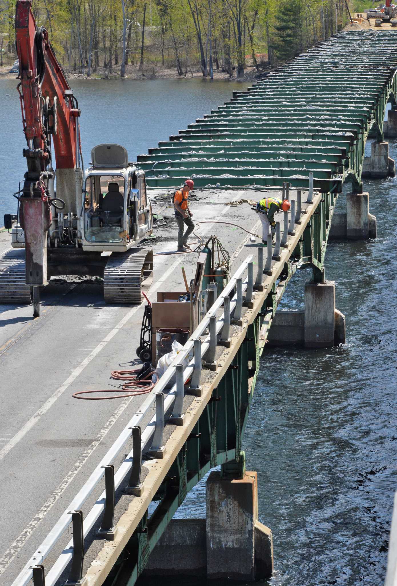 Photos: Old Batchellerville Bridge coming down
