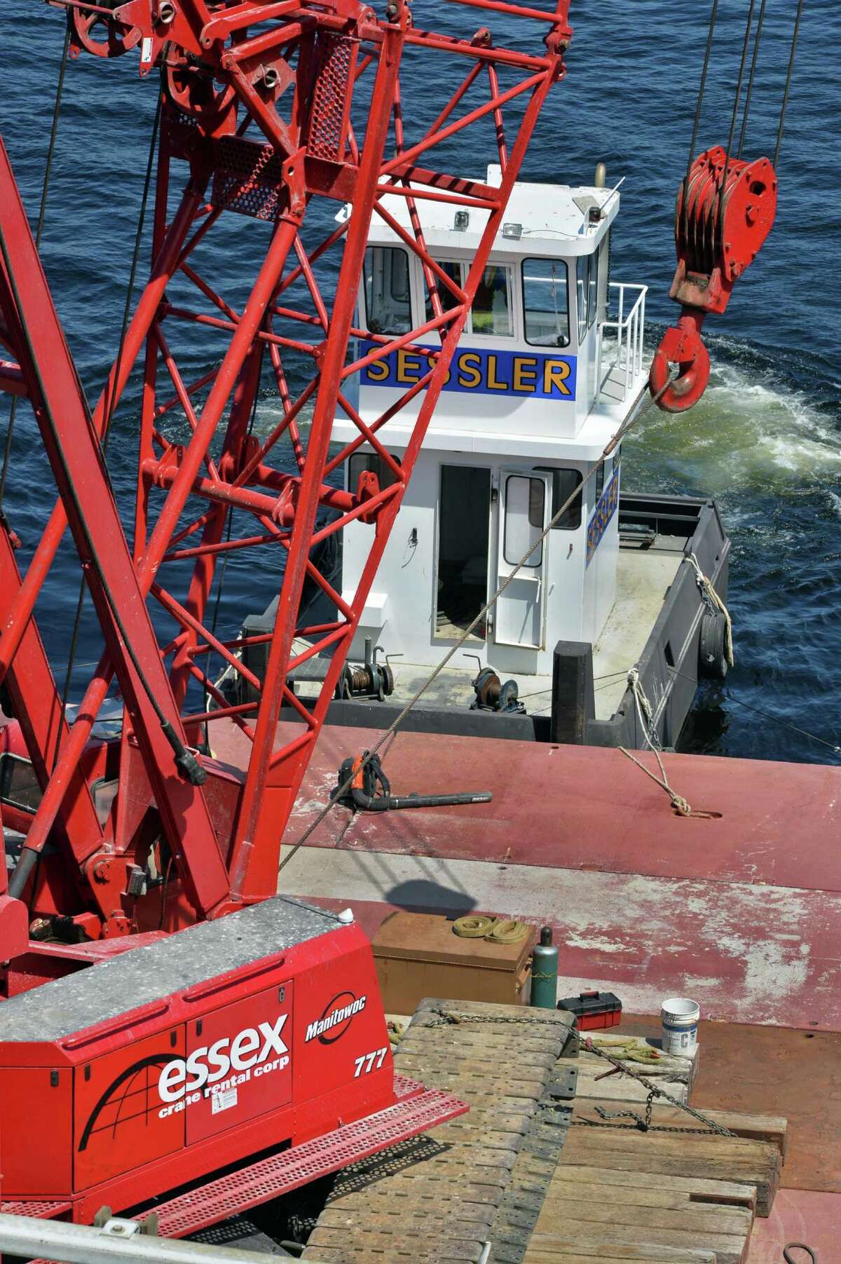 Photos: Old Batchellerville Bridge coming down