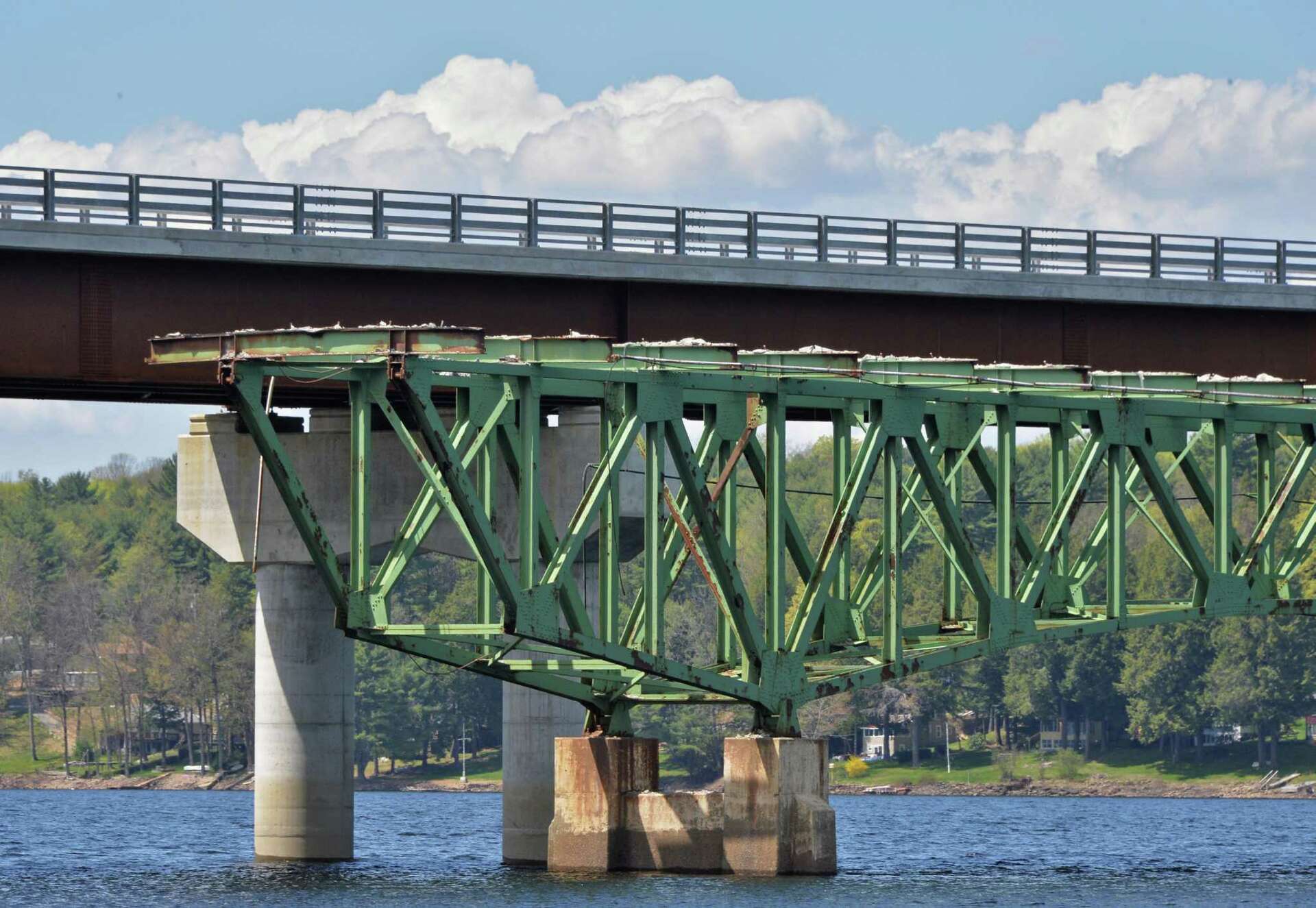 Photos: Old Batchellerville Bridge coming down