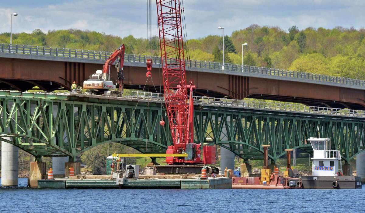 Photos: Old Batchellerville Bridge coming down