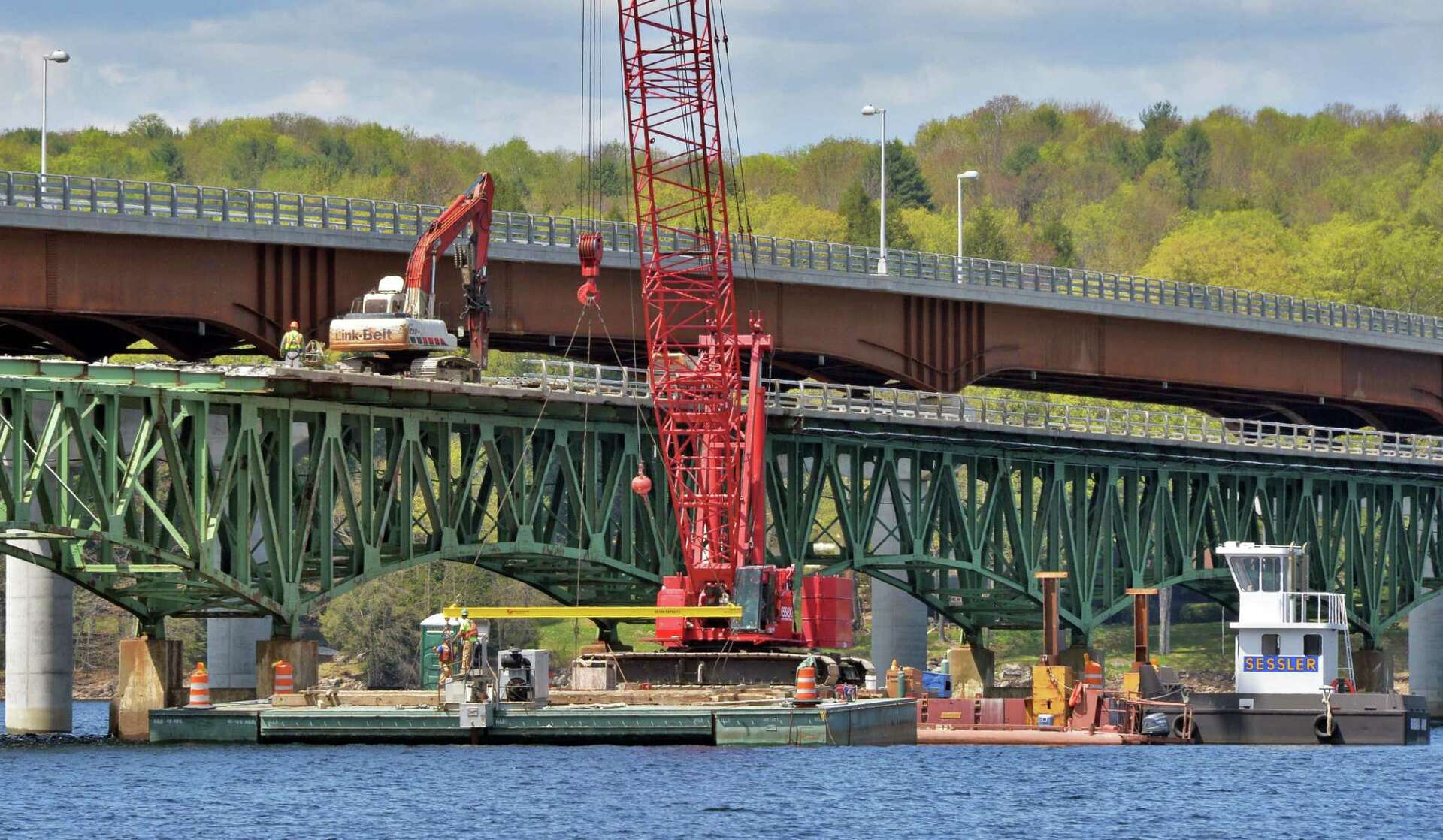 Photos: Old Batchellerville Bridge coming down
