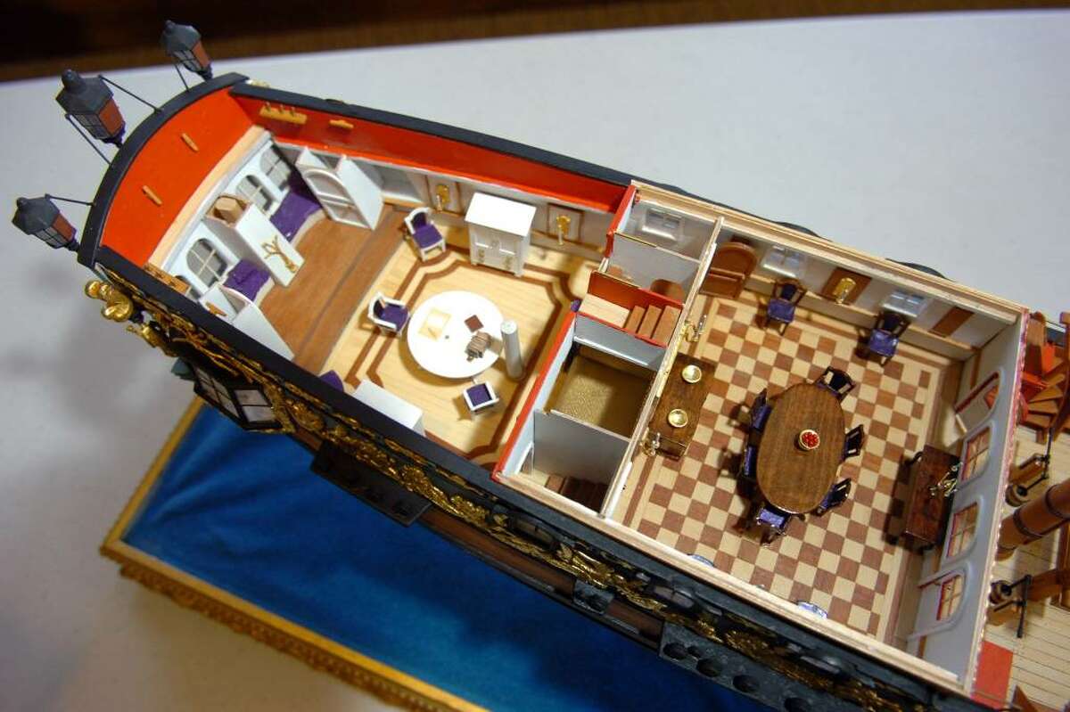 Shipbuilder is a model craftsman