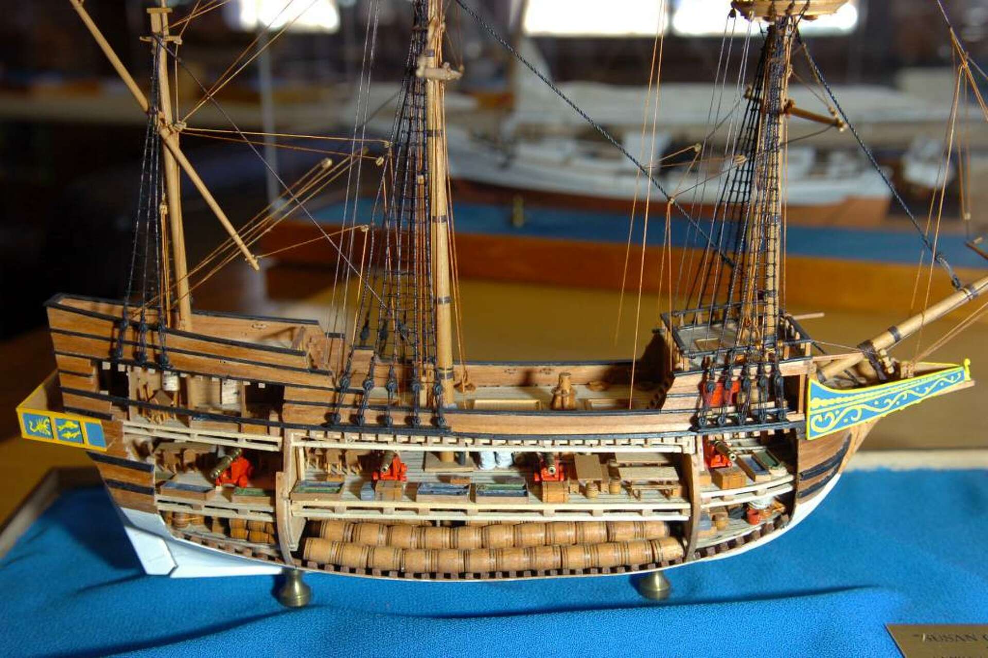 Shipbuilder is a model craftsman