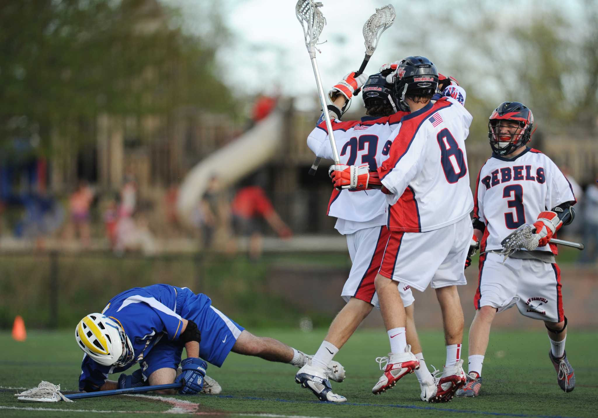 New Fairfield lacrosse team