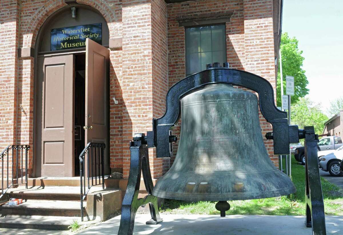 St. Patrick's bell on display
