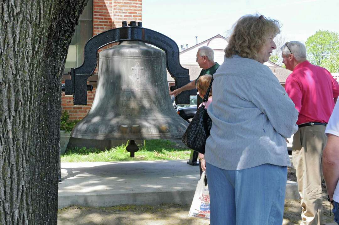 St. Patrick's bell on display