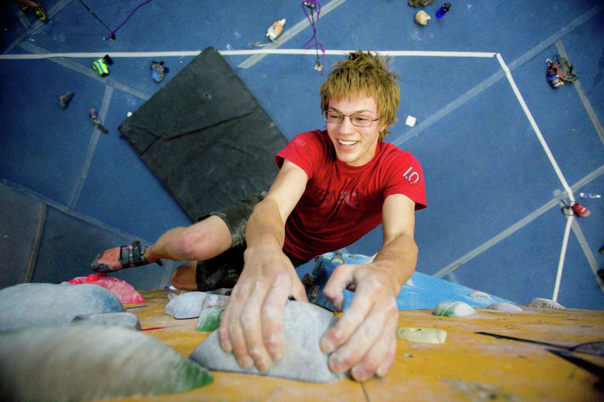Indoor rock-climbing gyms gaining a foothold in the Houston area
