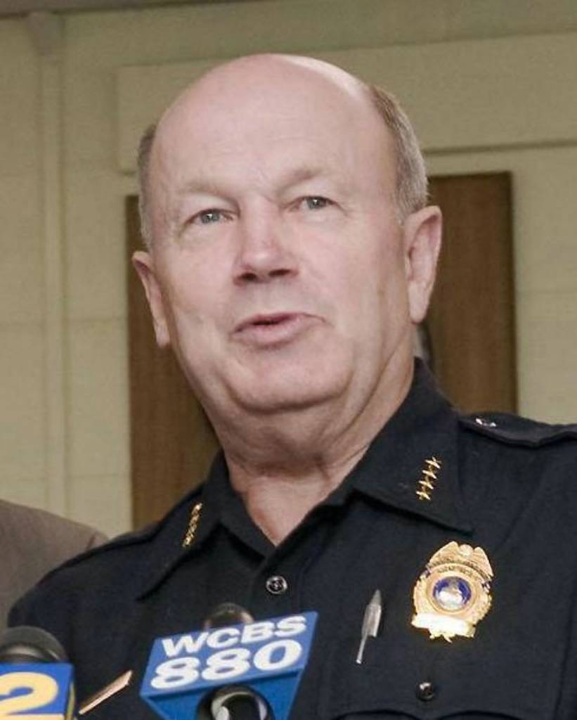 Police chief departs with warning