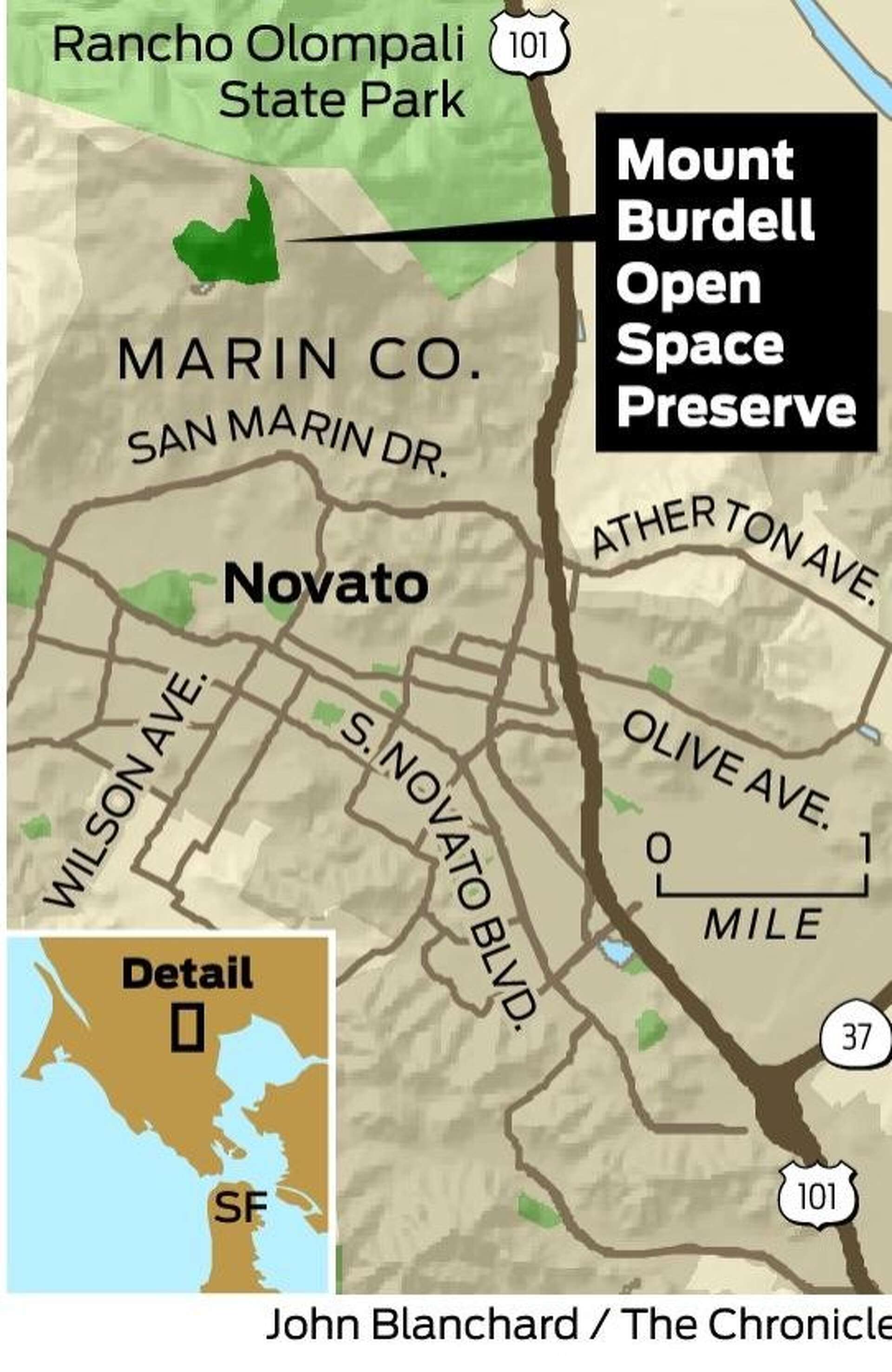 Hike Mount Burdell Open Space Preserve