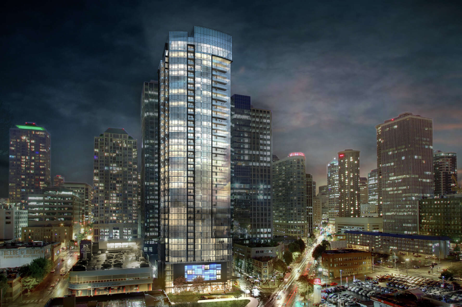 Construction starts on 41-story downtown apartment tower