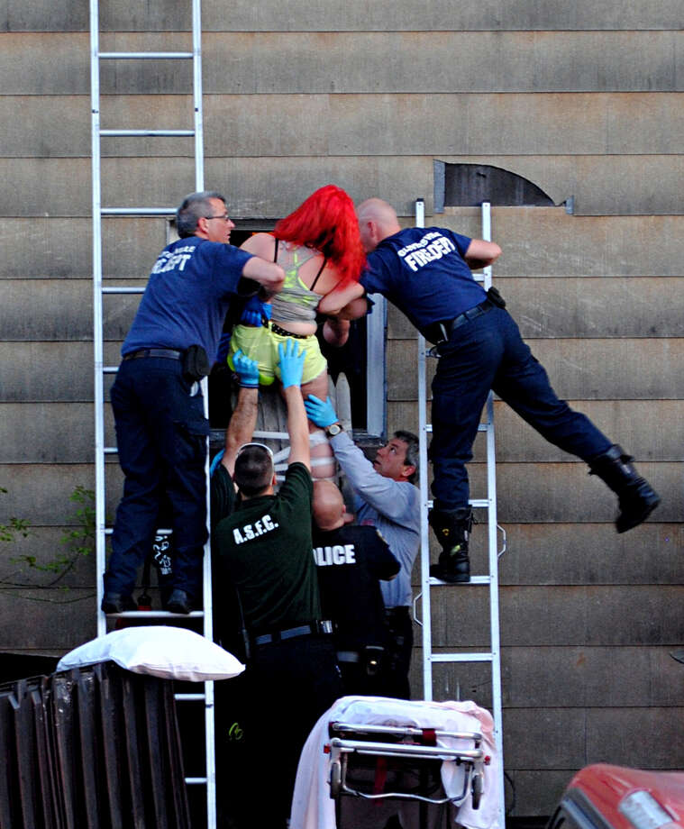 NY woman impaled on fence in fall from window - Times Union