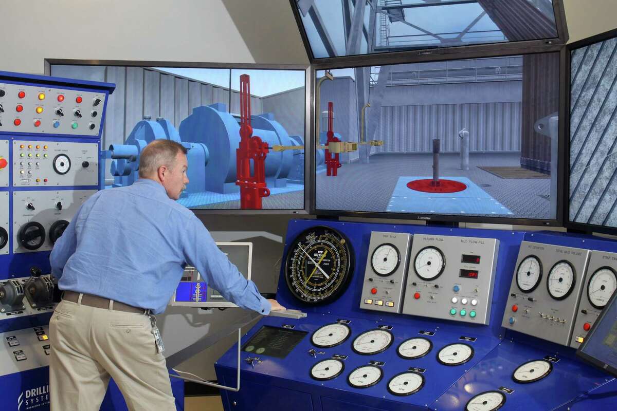 High-tech training mock-ups mimic offshore environment