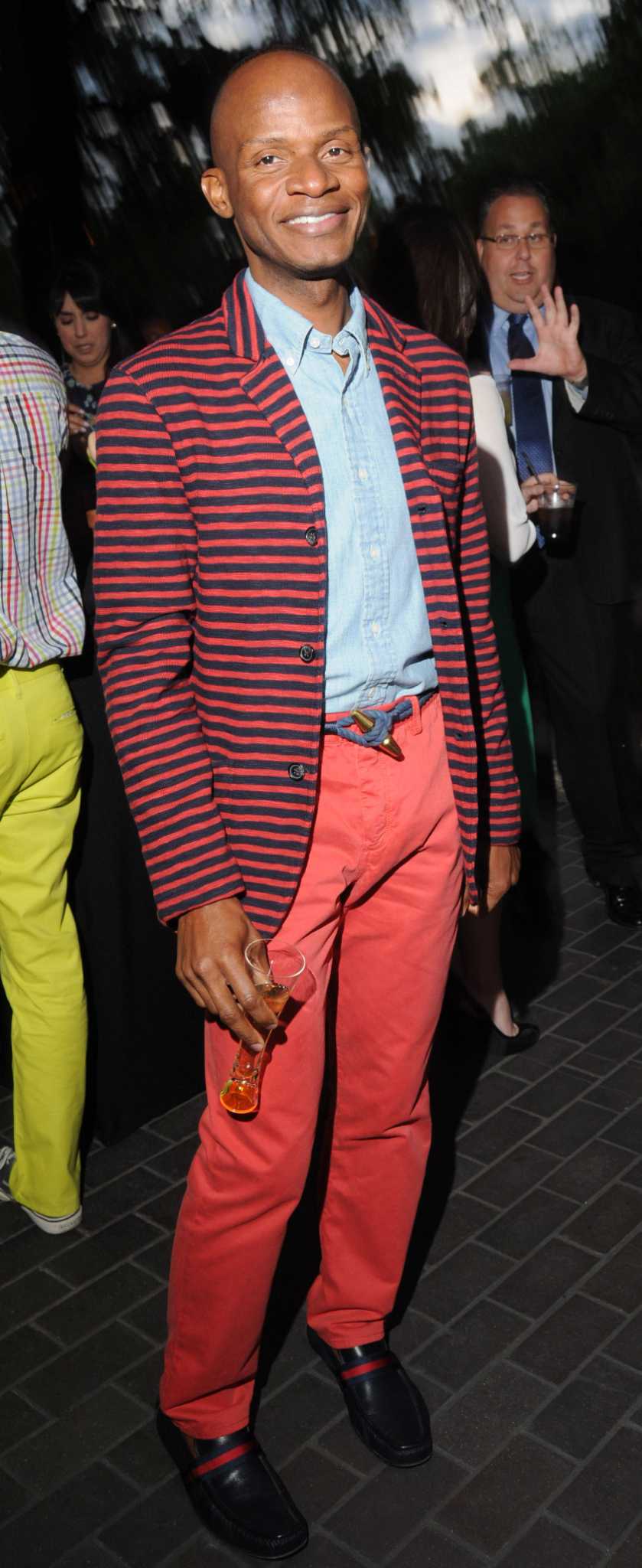 A Prep's Dream: Colorful chinos are trending this summer