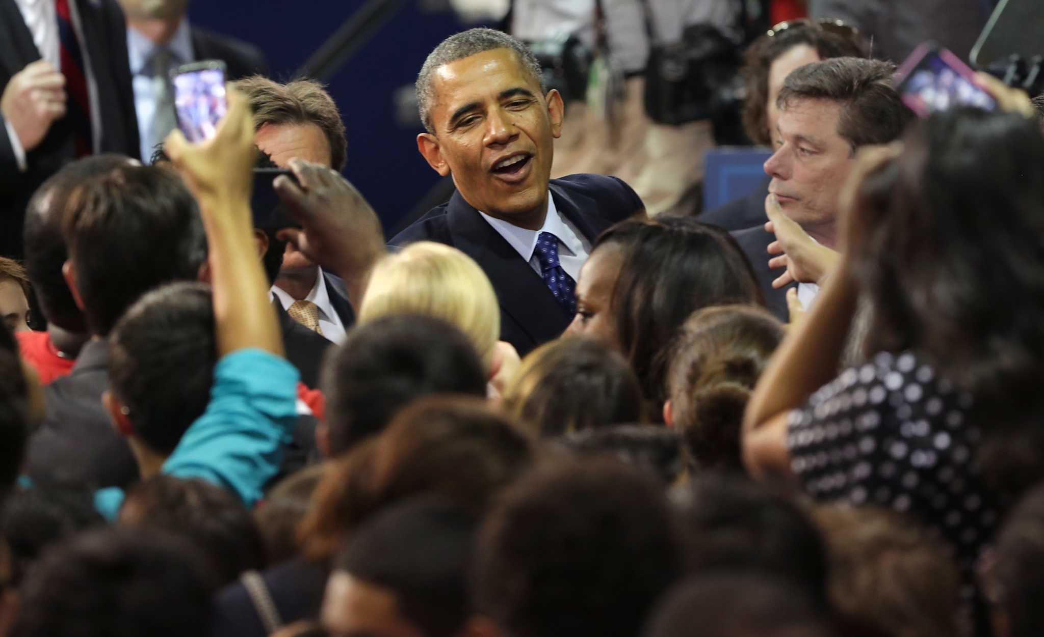 Quick Austin tour by Obama