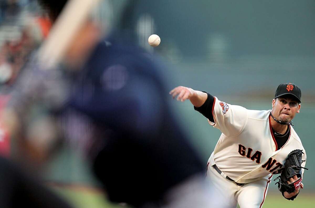 Atlanta Tops Sfgiants Ryan Vogelsong