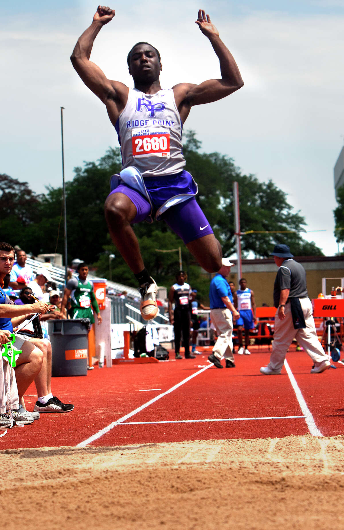 Hall-Thompson leads trio of double winners at state track