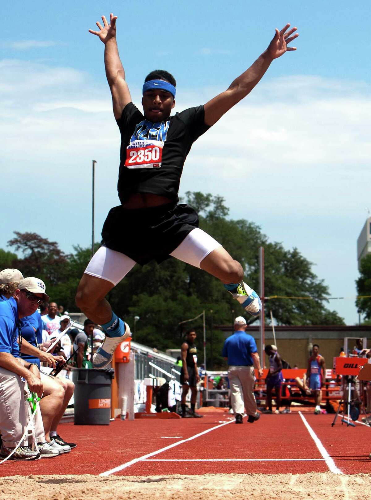 Hall-Thompson leads trio of double winners at state track